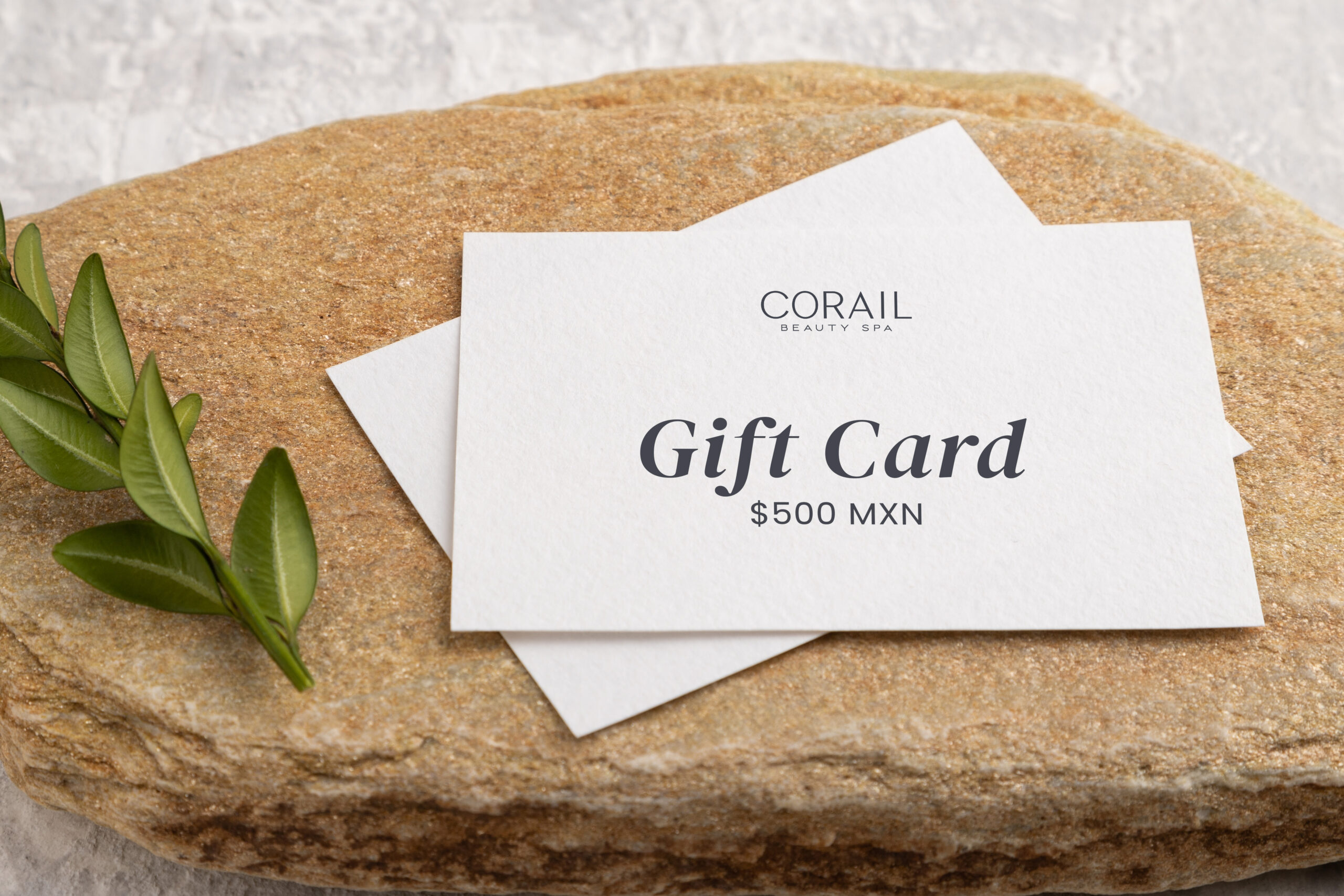 Gift card ($500.00 MXN) – Corail Spa